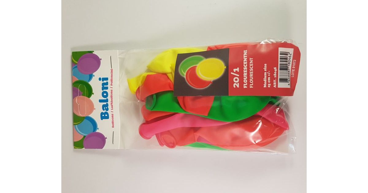 Baloni flourescentni 20/1 | Kolači | Cijena | | Slatka ideja