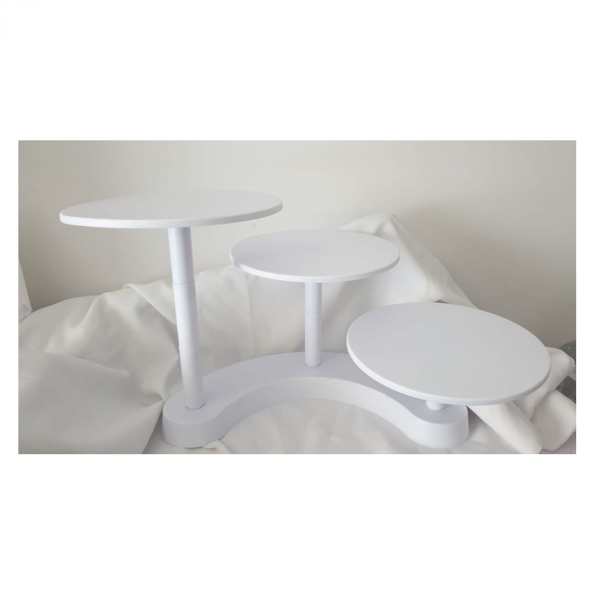 Stalak za torte PVC 3 kata bijeli | Kolači | Cijena | Stalci za torte i ...